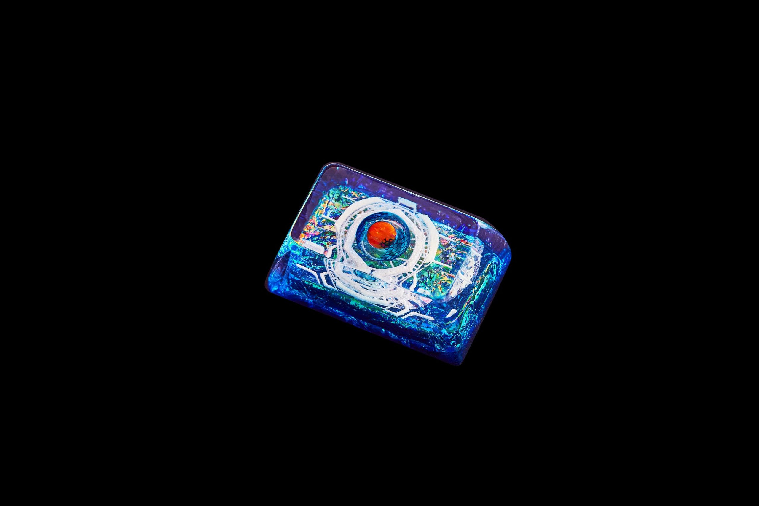 Cosmos Series – Celestial Sphere artisan keycaps - Jelly Key