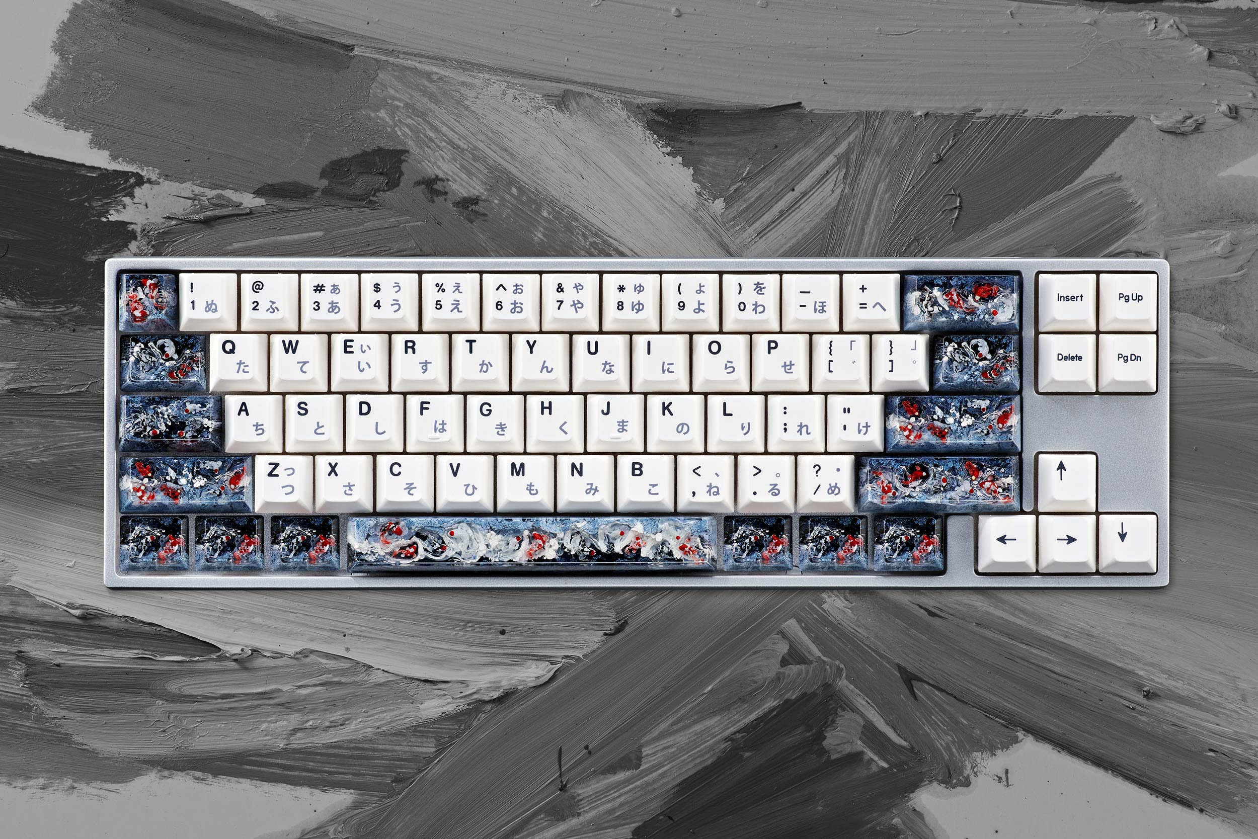 Zen Pond IV - God’s creation artisan keycaps - Jelly Key