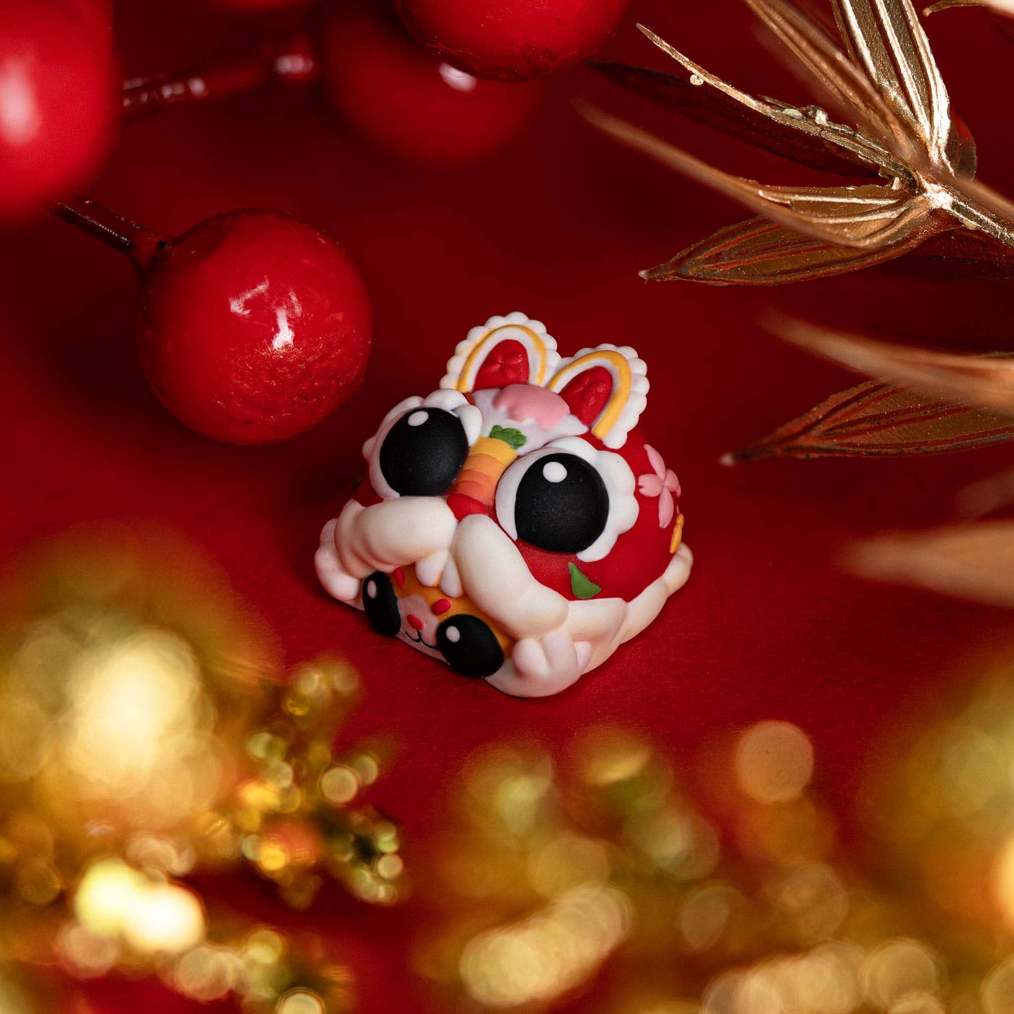 The year of the cat (rabbit) artisan keycaps - Jelly Key