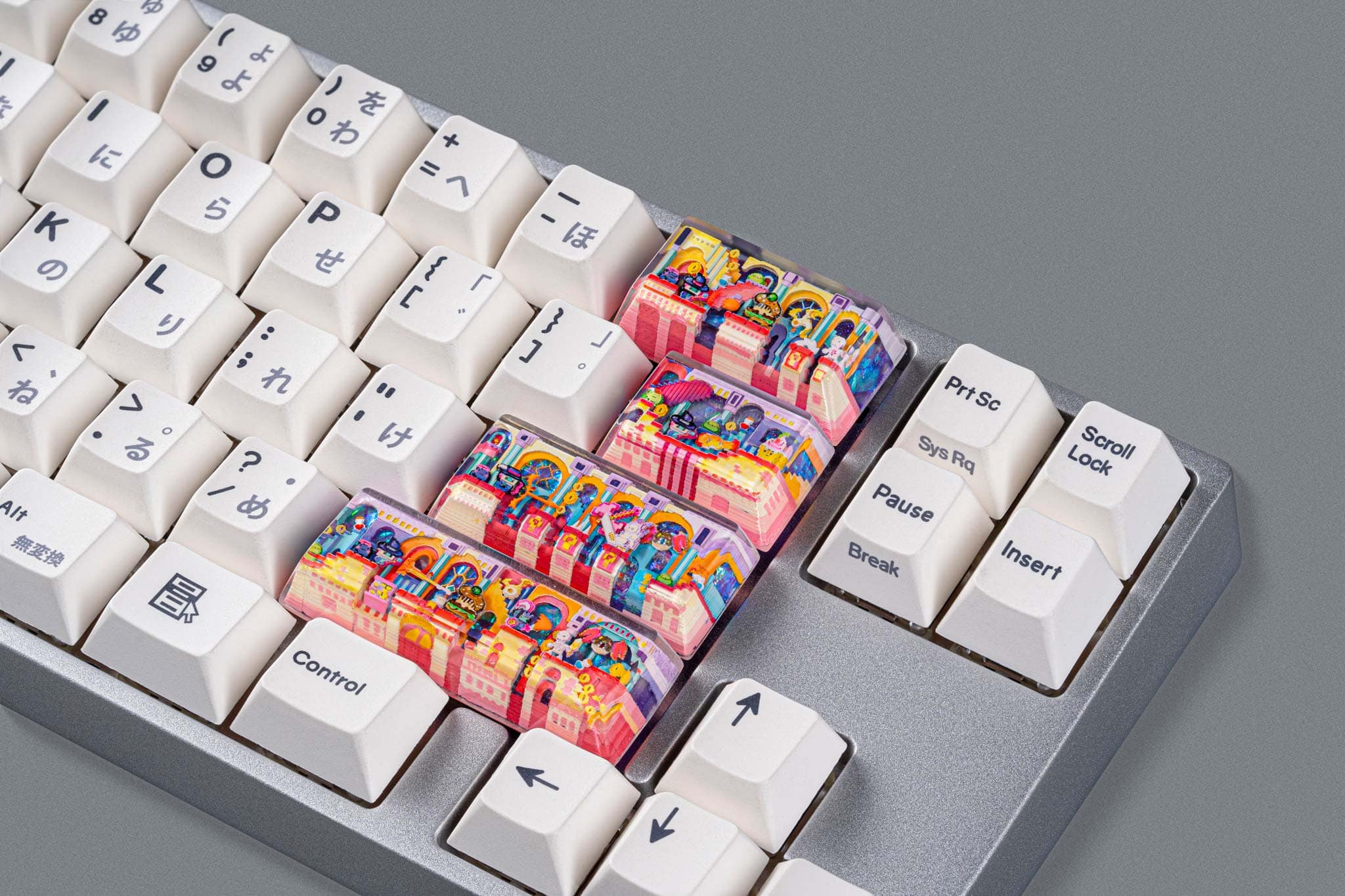 8-Bit series - Gaismas Kingdom artisan keycaps