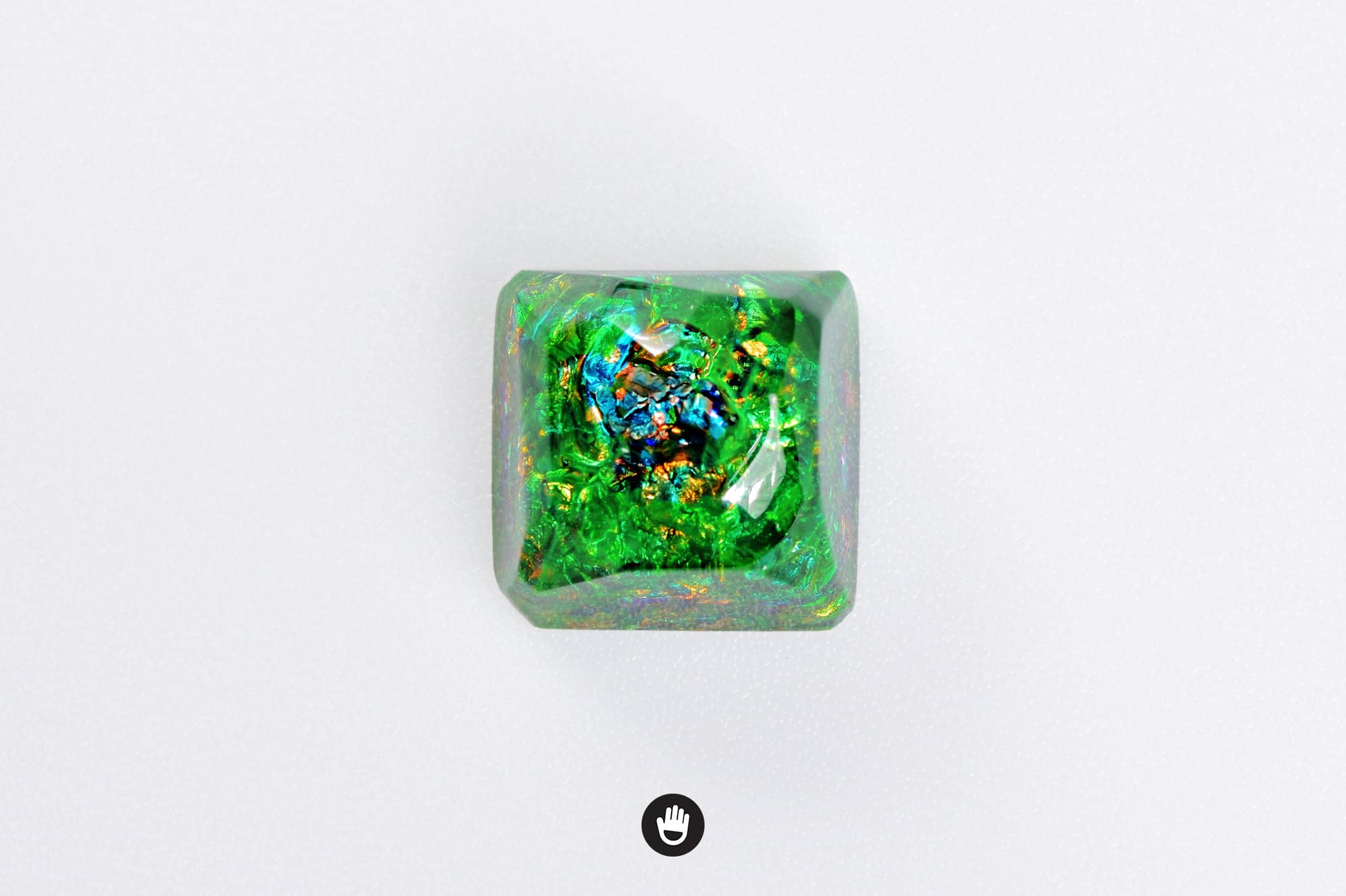 Meditation Gems artisan keycaps series - Jelly Key