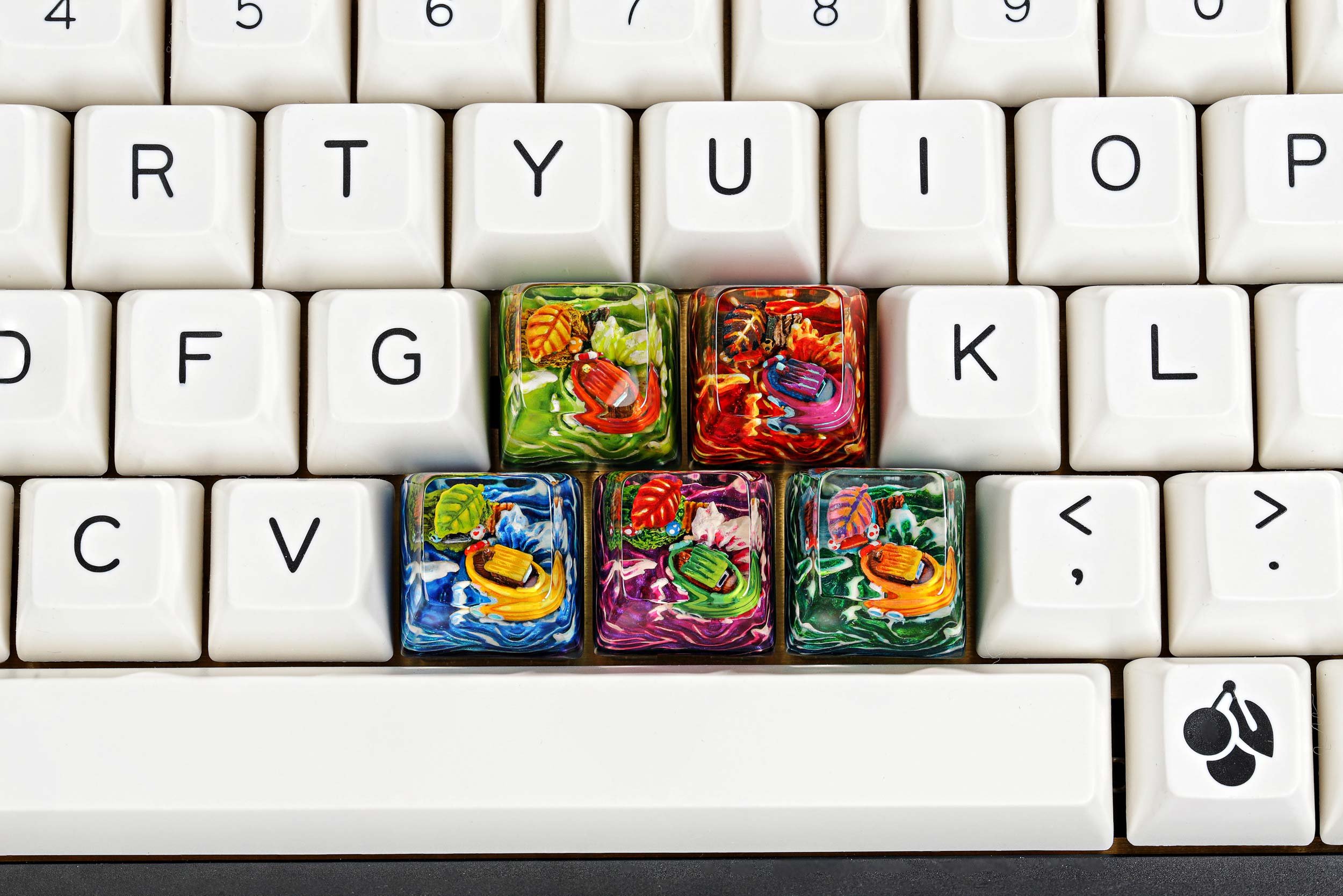 Fisherman’s Voyage artisan keycaps - Jelly Key