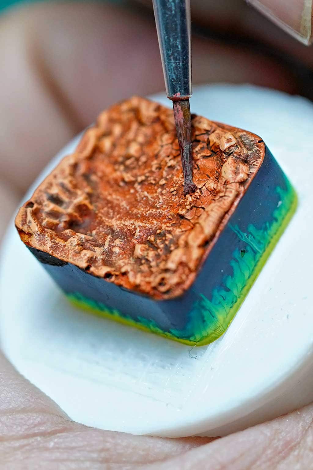 Eden reimagined: Butterscotch Planet keycaps - Jelly Key